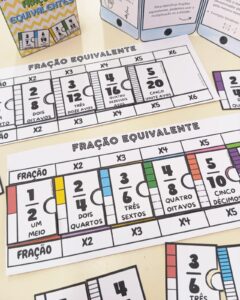 Identificando Frações Equivalentes! 🎉📚 – Aula Criativa