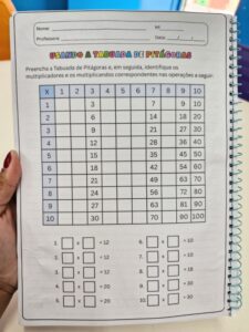 KIT INTERATIVO DAS TABUADAS! – Aula Criativa